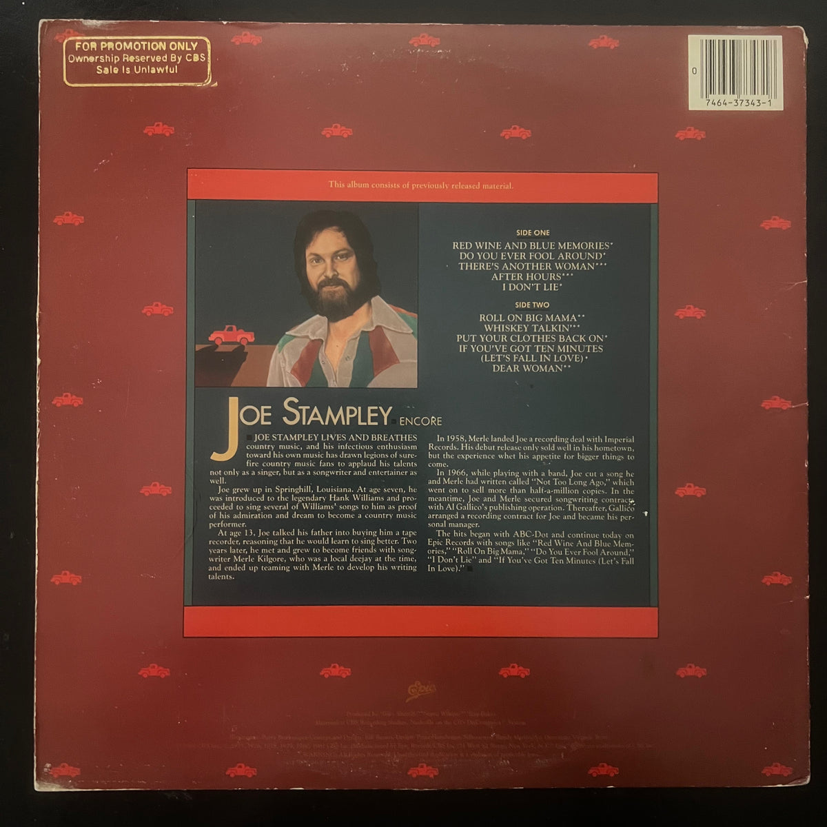Joe Stampley - Encore (US) – YourMusicFix