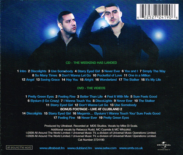 Ultrabeat - The Weekend Has Landed (CD+DVD) – YourMusicFix